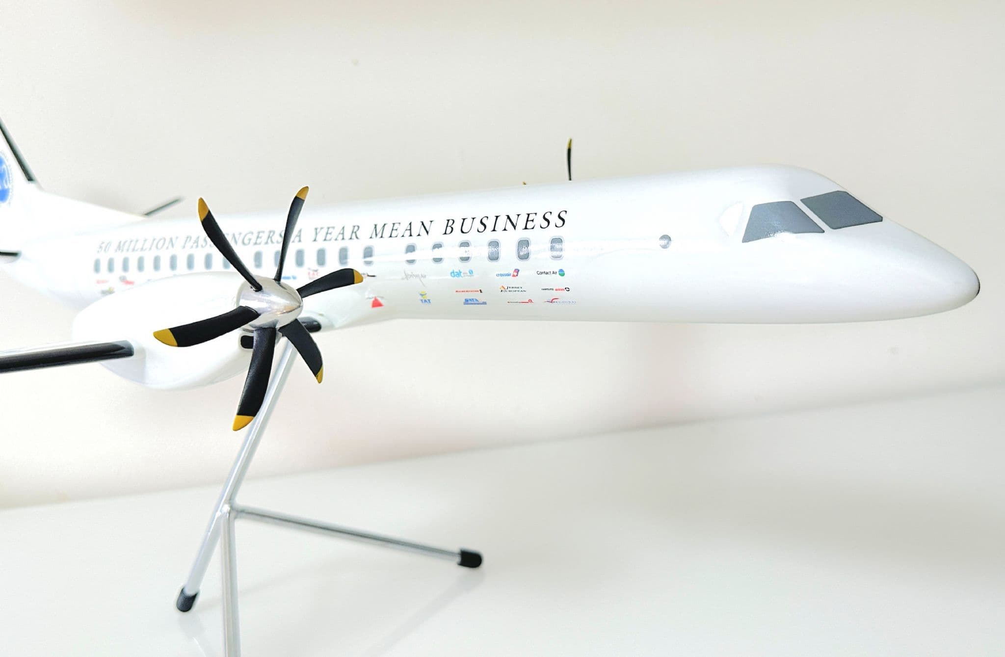 Saab 2000 ERA Demo Livery Space Models Corporate Collectors Model Scale ...