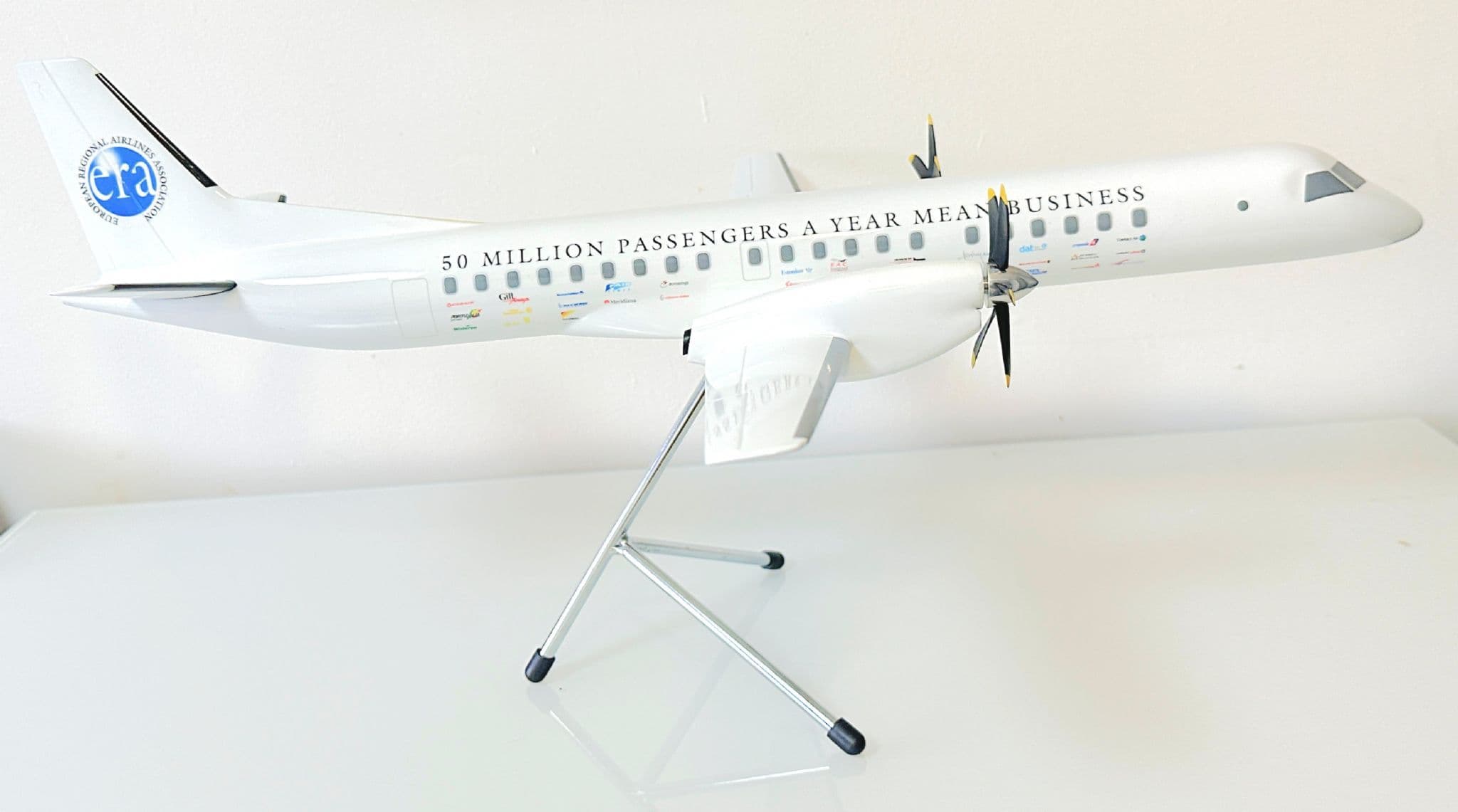 Saab 2000 ERA Demo Livery Space Models Corporate Collectors Model Scale ...