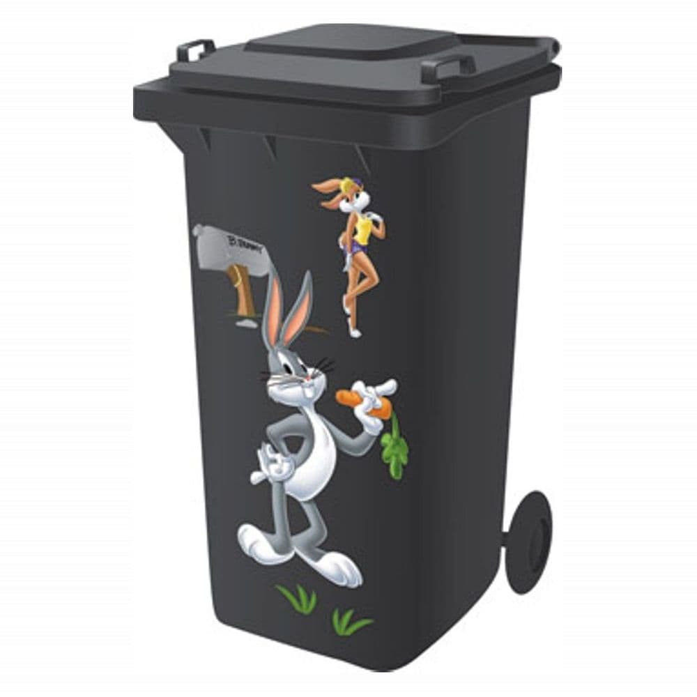 Bugs Bunny - Wheelie Bin Stickers Looney Tunes