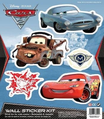Disney Pixar Children s Cars 2 Stickers World Grand Prix