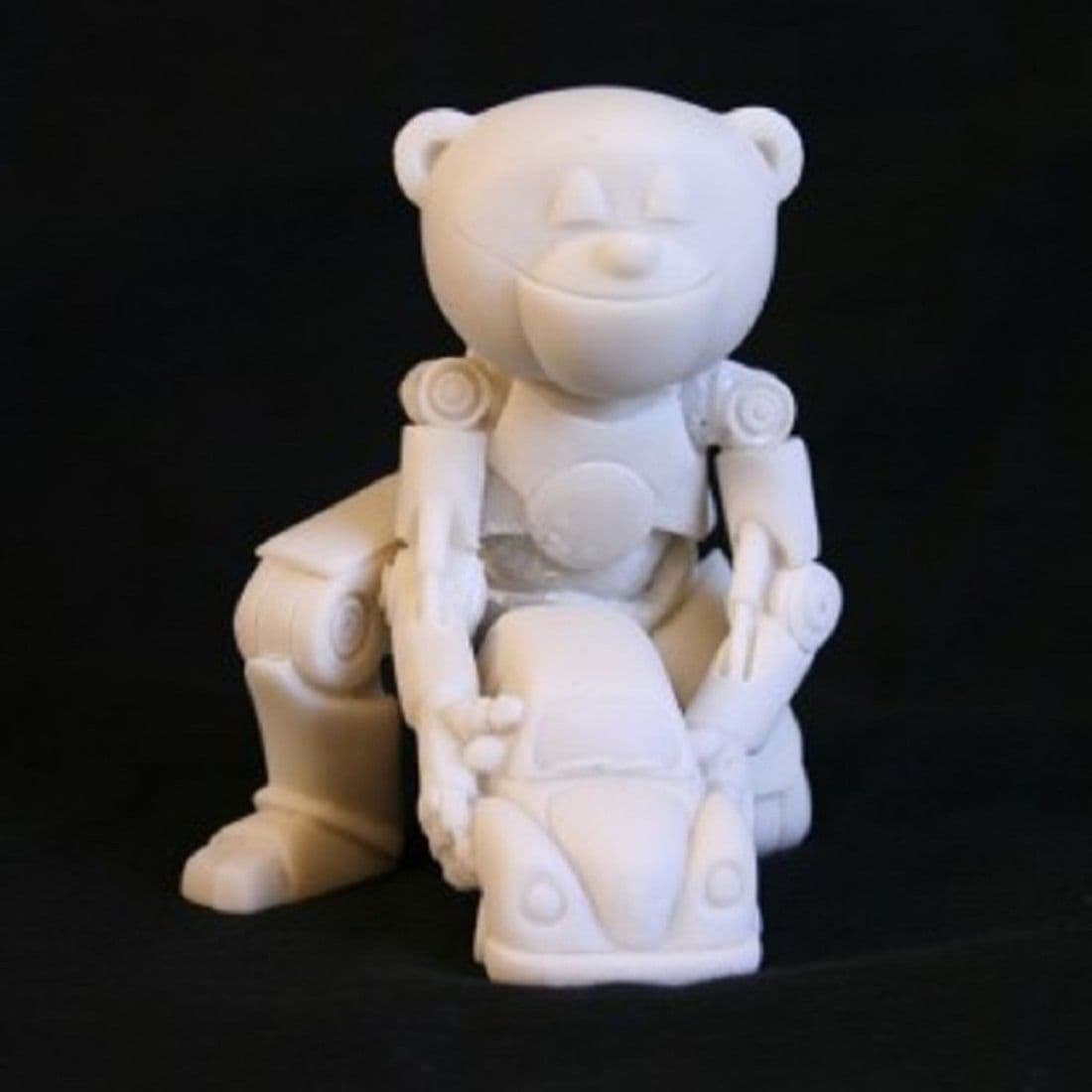 Hot Rod - Bad Taste Bears Collectors White Figurine