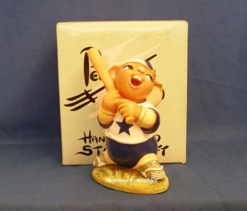Strike - PenDelfin Rabbit Collectors Figurine with Blue Shorts