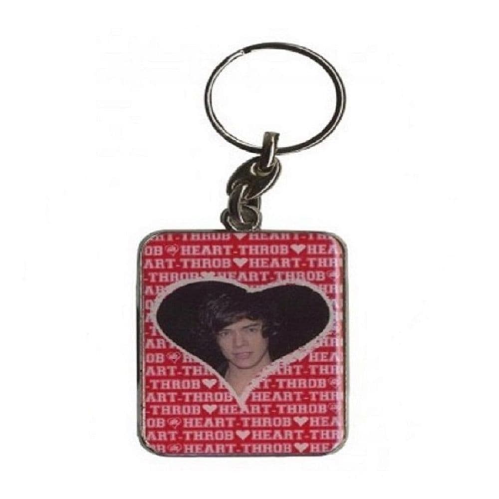Teen Idol One Direction Heart Throb Metal Keyring Harry