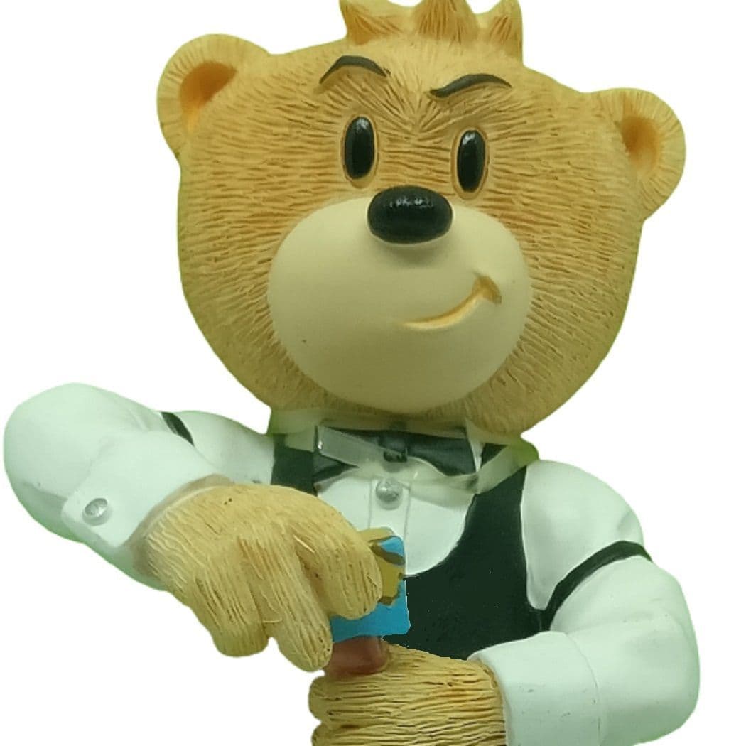 The Hustler - Bad Taste Bears Sports Bear Figurine