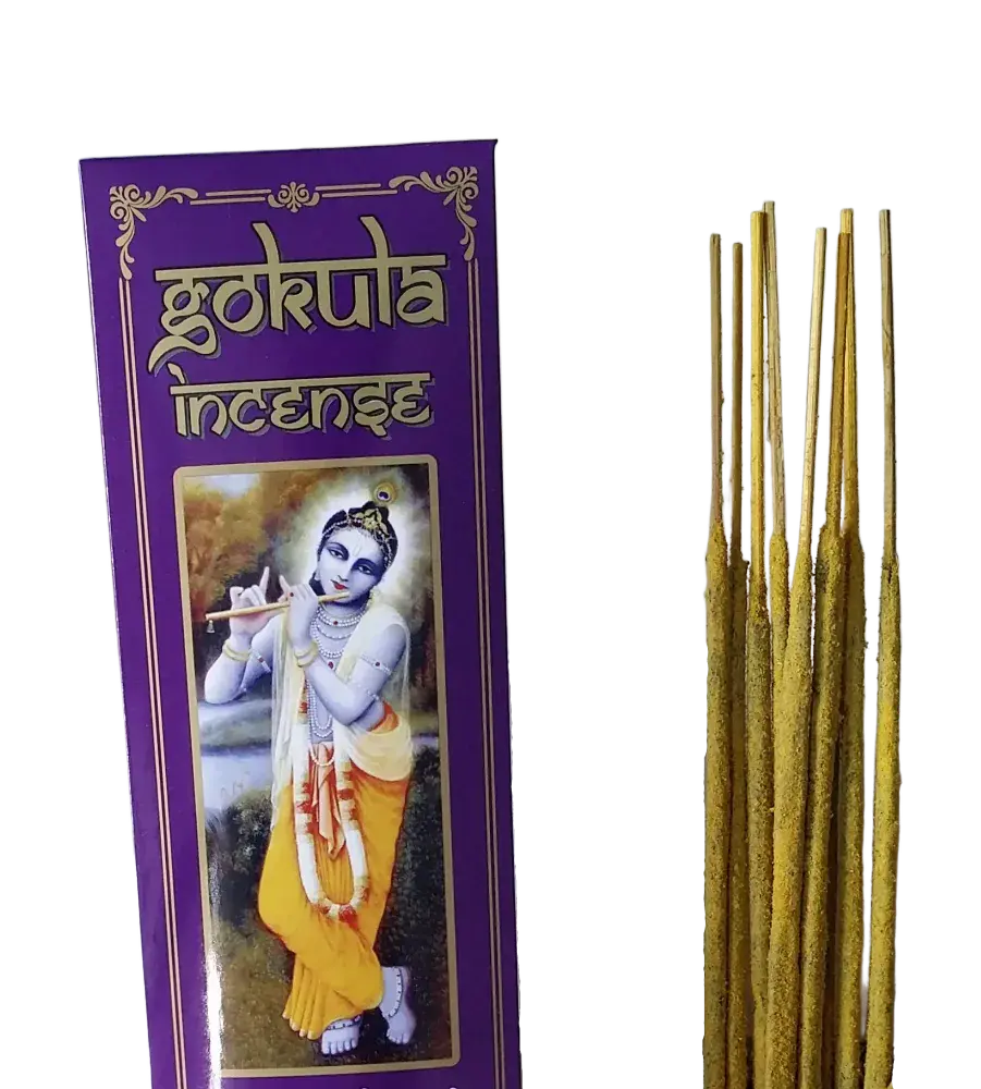 Gokula Connoisseur Sandalwood & Saffron Incense 20g Warm & Woody Blend