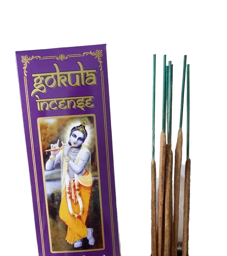 Gokula Connoisseur Tulsi Vrinda Incense 20g Herbal & Spiritual Scent