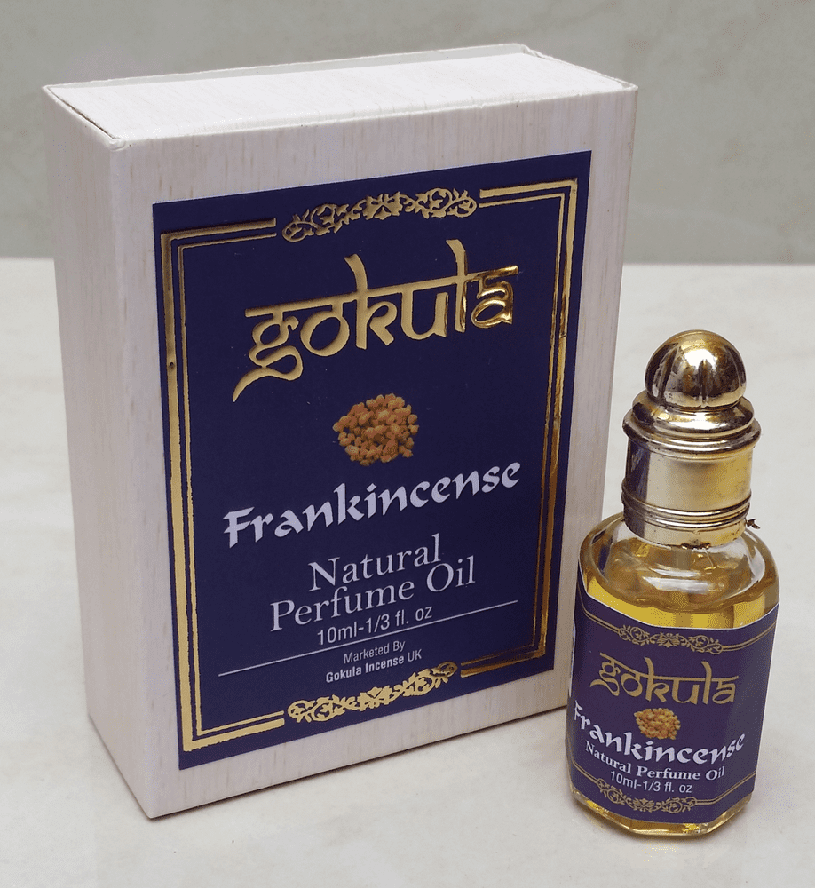 Gokula Natural Perfume Oil - Frankincense - 10ml Roll On