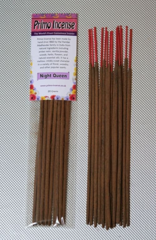 Primo Connoisseur Night Queen Incense Sticks 20 grams