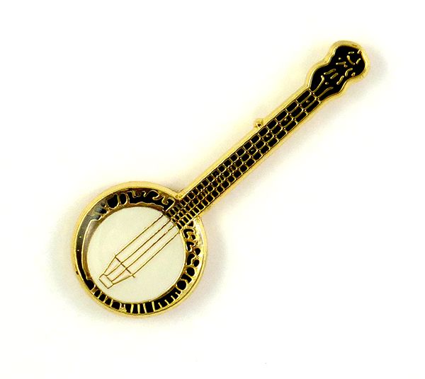 Banjo Music Lapel Pin – Banjo Players Gift | musical gifts online