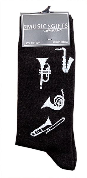 Brass Instrument Socks – Music Themed Socks | musical gifts online