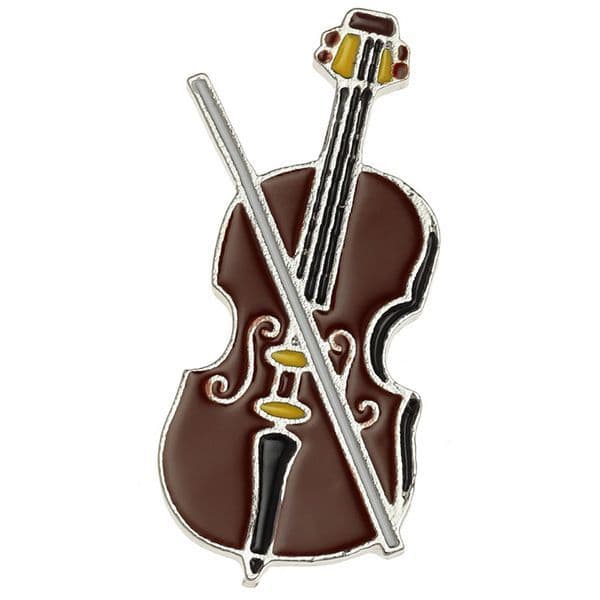 Cello Pin Badge - Music Themed Cello Badge | musical gifts online