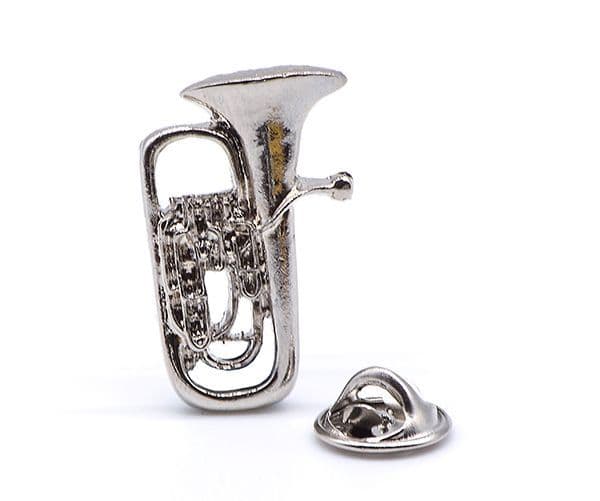 Euphonium Lapel Pin Badge - Music Lapel Pin | musical gifts online