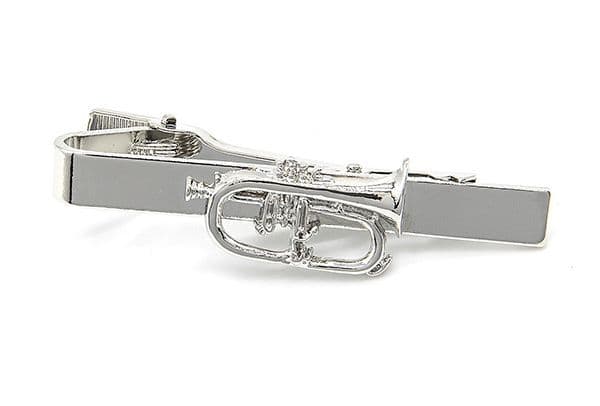 Flugel Horn Tie Clip - Flugel Horn Gift | musical gifts online