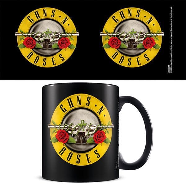 Guns N Roses (Bullet Logo) Mug - Memorabilia Mug | musical gifts online
