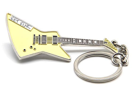 James Hetfield ESP MX220 Guitar Keyring | musical gifts online