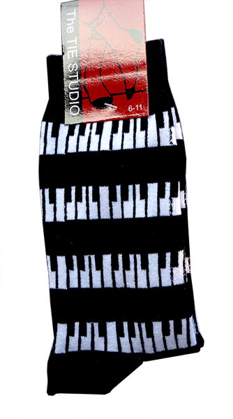 Piano Keyboard Socks – Piano Teacher Socks | musical gifts online