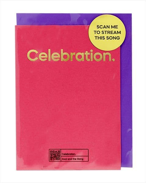 Kool and The Gang "Celebration" Card | musical gifts online