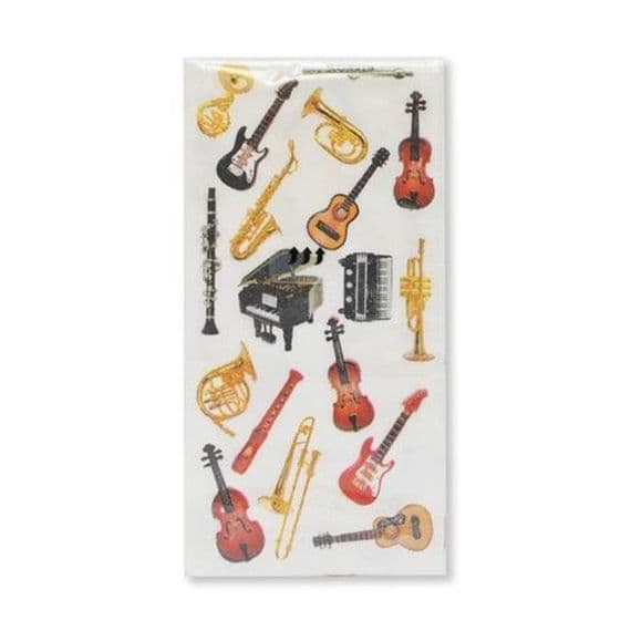 Musical Instrument Tissues - Music Tissues | musical gifts online