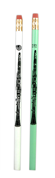 Clarinet Pencils – Music Gift Clarinet Teacher | musical gifts online