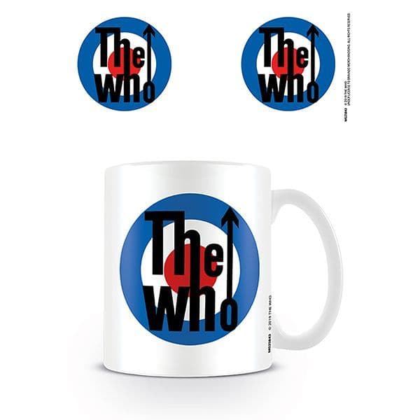 The Who (Target Logo) Mug - The Who Memorabilia | musical gifts online