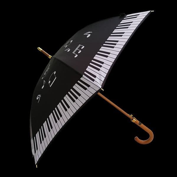 Music Notes & Keyboard Walking Umbrella | musical gifts online