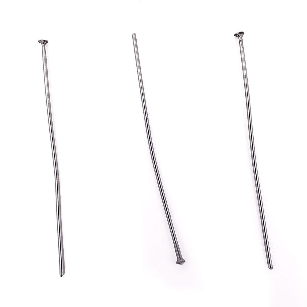 Stainless Steel Head Pins 40mm x 100 pcs