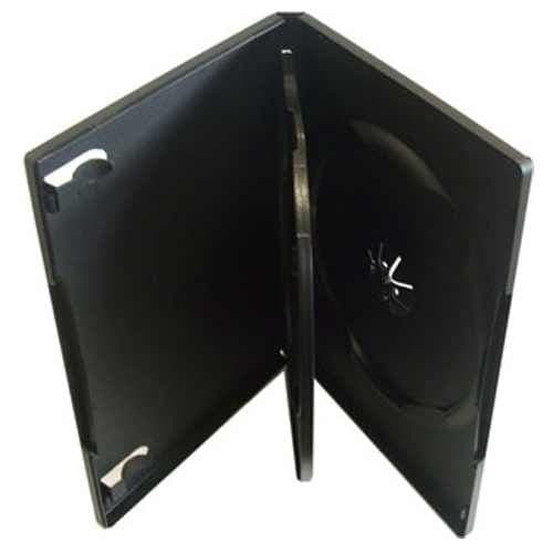 10 Black 3 ways 14mm spine DVD cases