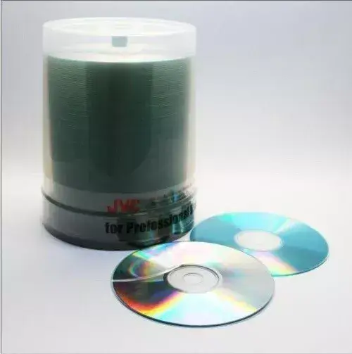100 Taiyo Yuden JVC CMC PRO SILVER PRISM Blank CD-R 48x 52X 80min discs 52020T