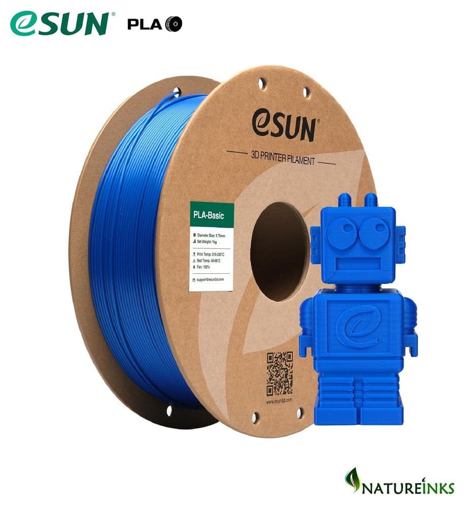 eSUN BLUE PLA Basic 3D printer 1 75mm Filament 1 kg