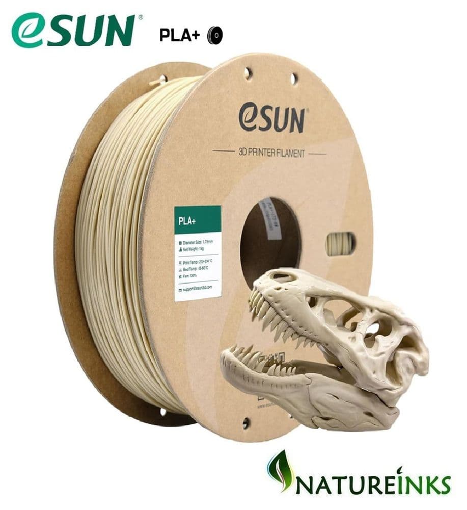 eSUN BONE WHITE Enhanced Toughness PLA Plus 3D printer 1 75mm Filament 1 kg