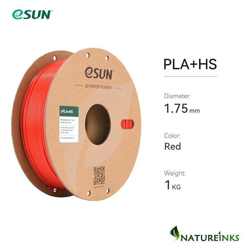 eSUN RED ePLA HS HIGH SPEED 3D printer 1 75mm Filament 1 kg