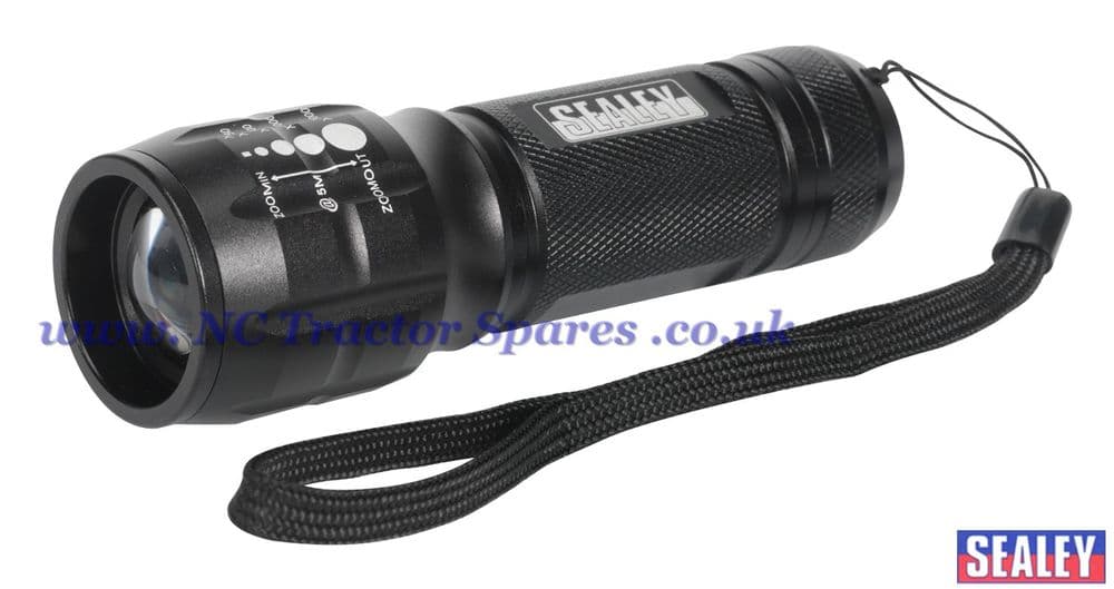 Aluminium CREE LED Torch 1W Adjustable Focus