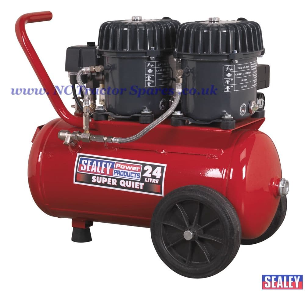 Compressor 24ltr Super Quiet 0 92hp