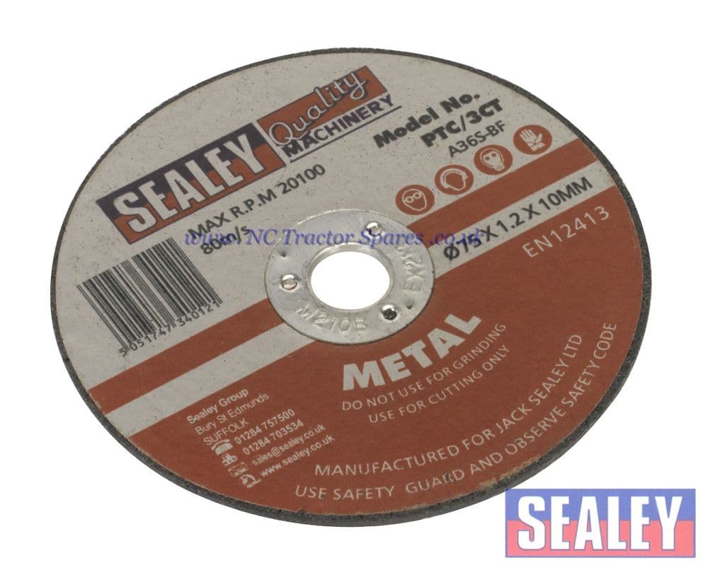 Cutting Disc 75 x 1 2mm 10mm Bore