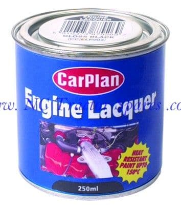 Engine Lacquer - Matt Black 250ml
