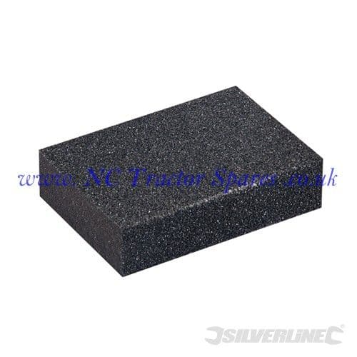 Foam Sanding Block Medium & Coarse Silverline