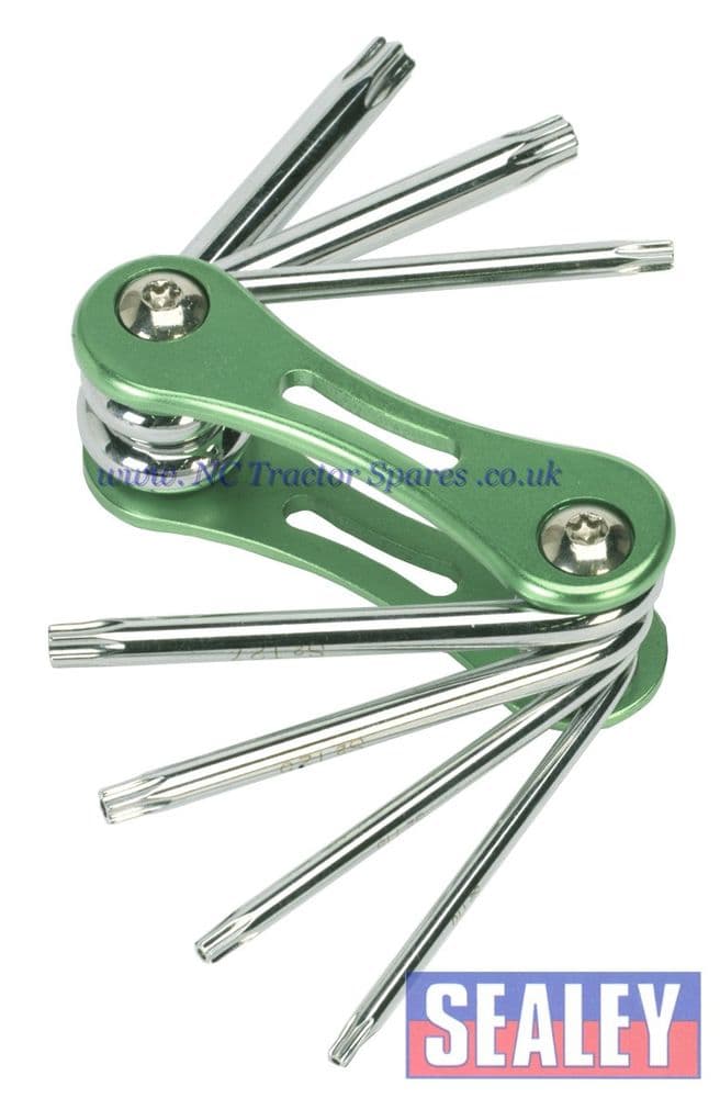 Folding Security TRX-Star Key Set 7pc