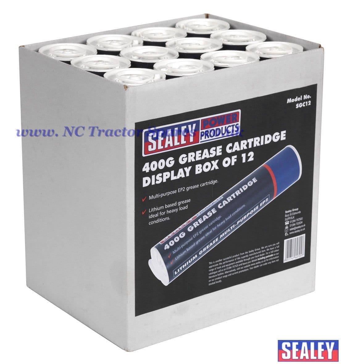 Grease Cartridge 400g Box of 12