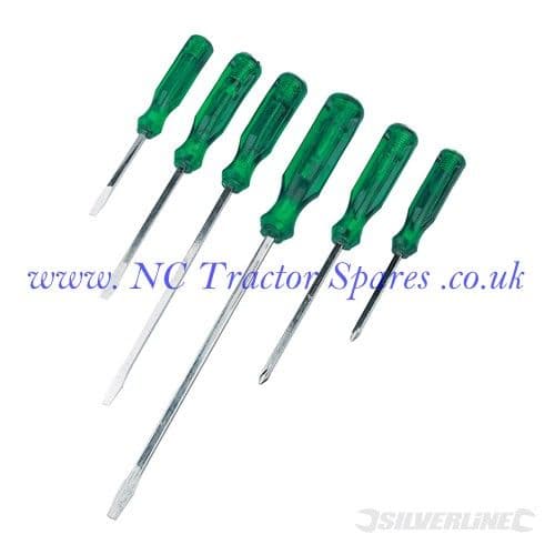 Hammer-Through Screwdriver Set 6pce 6pce Silverline
