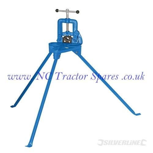Hinged Pipe Vice 85mm Silverline