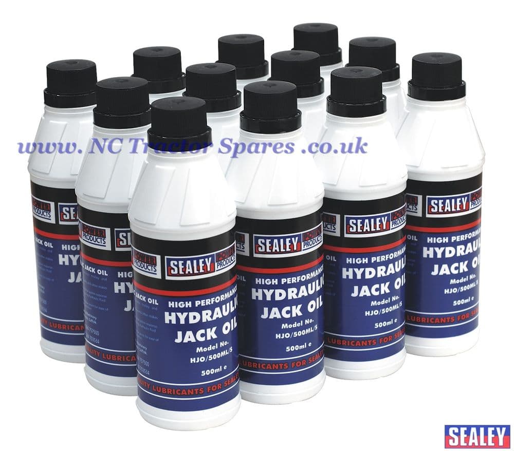Hydraulic Jack Oil 500ml Pack of 12