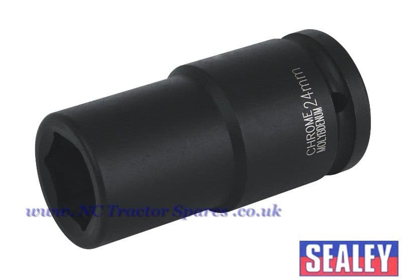 Impact Socket 24mm Deep 3/4"Sq Drive