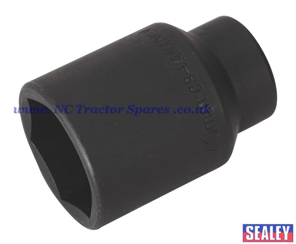 Impact Socket 40mm Deep 1/2"Sq Drive