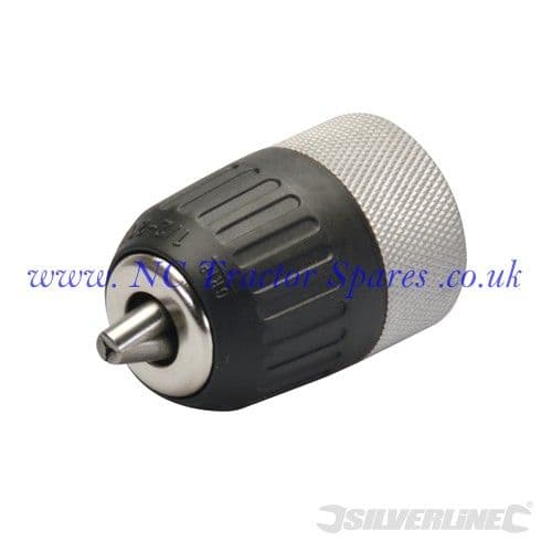 Metal Keyless Chuck 13mm Silverline