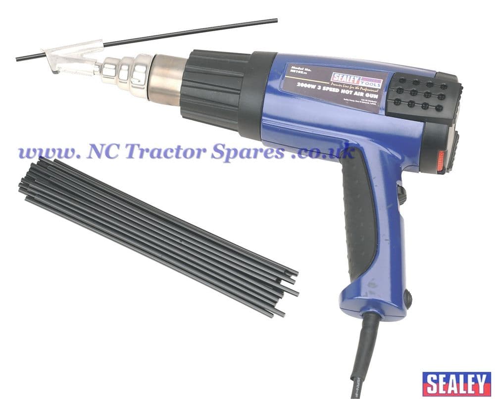 Plastic Welding Kit including HS102 Hot Air Gun