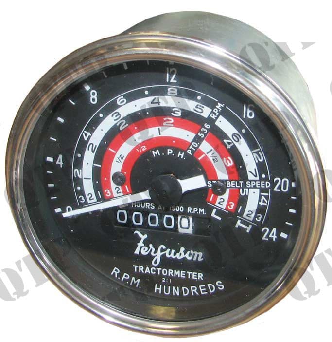 Rev Counter Clock 35 4 Cylinder MPH