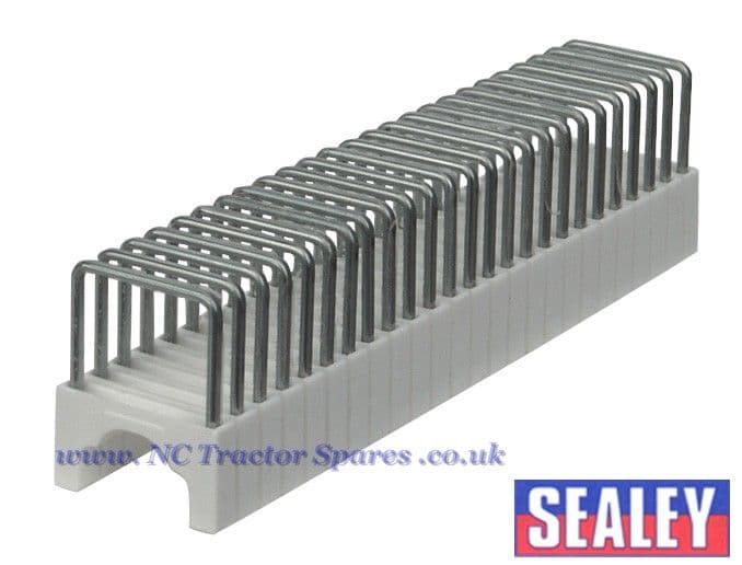 Staples 9mm Round 7 5 x 12 5mm Flat for CT8125 Pack of 200