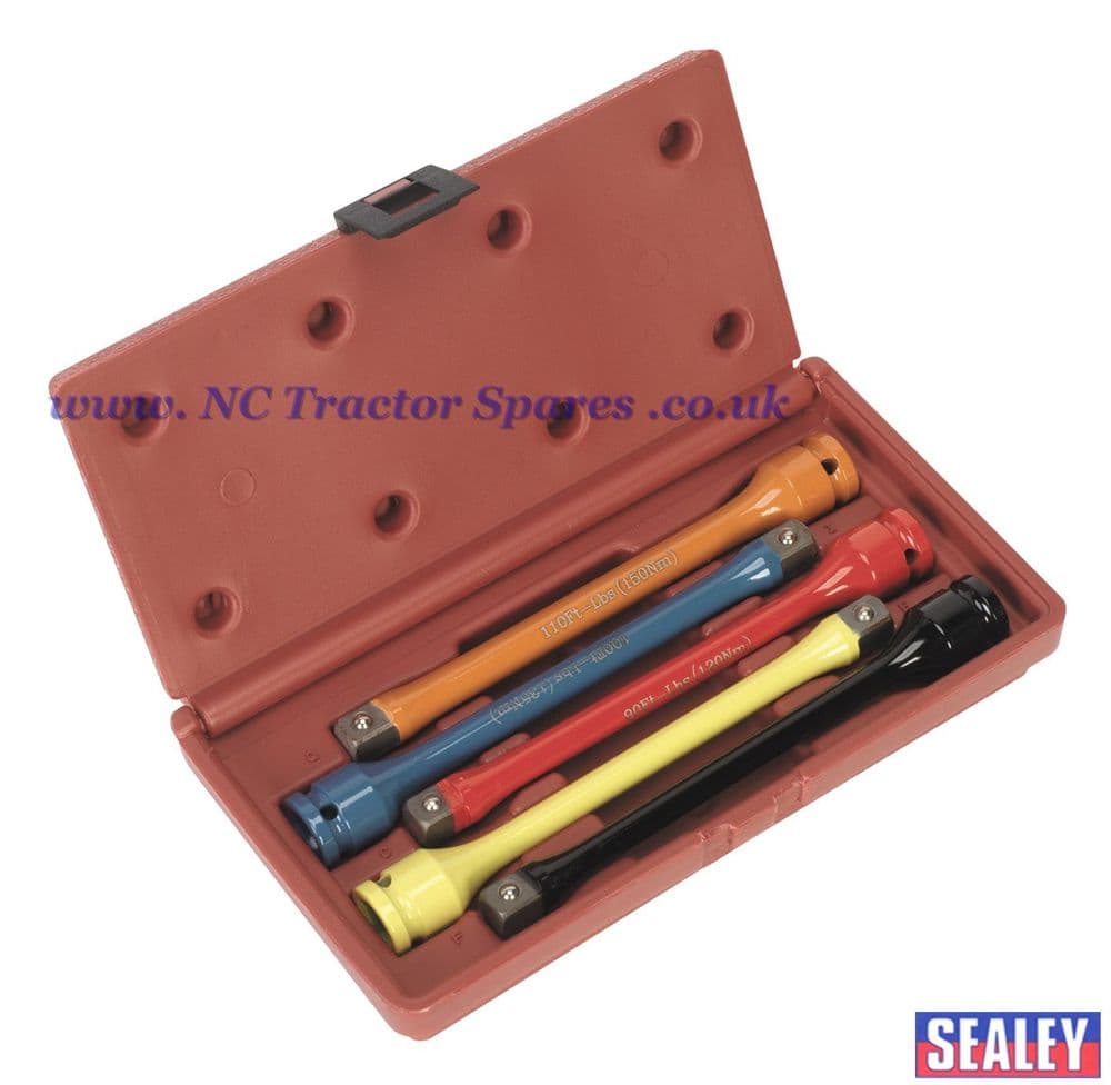Torque Stick Set 5pc 1/2"Sq Drive