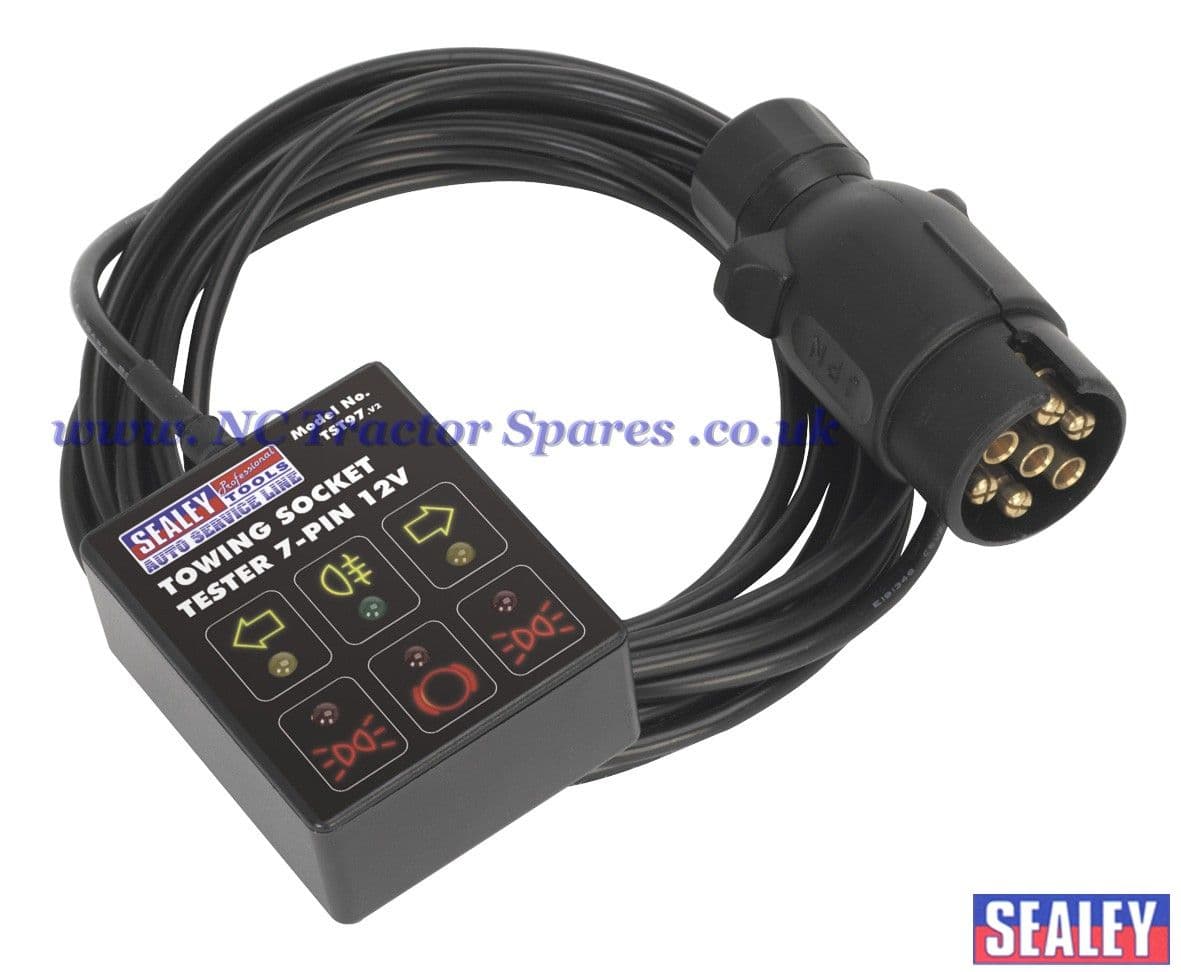 Towing Socket Tester 7-Pin 12V