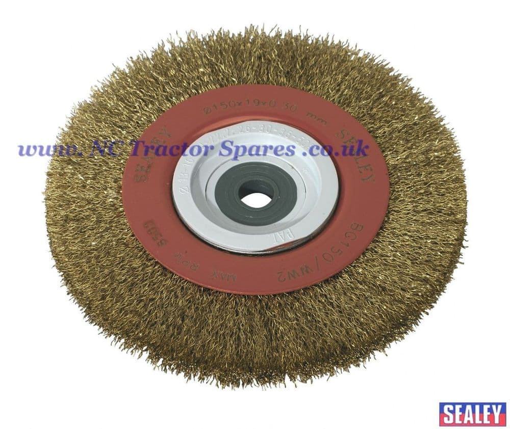 Wire Wheel 150 x 20mm Wide 13mm Bore